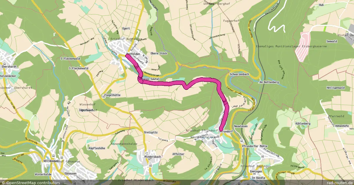 Nagoldtalweg neue Wegführung (NA) – Rundweg in Altensteig ...